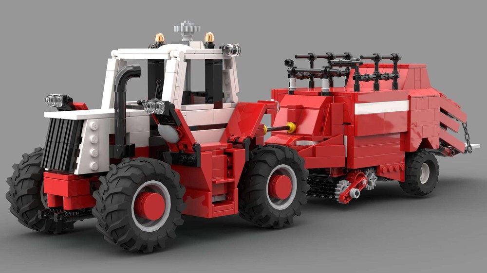 LEGO MOC-197497 Large Classic Square Baler by TechnicModlr ...