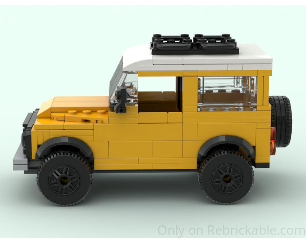 LEGO MOC 8-wide 40650 Land Rover Defender 90 by ac-bricks | Rebrickable ...