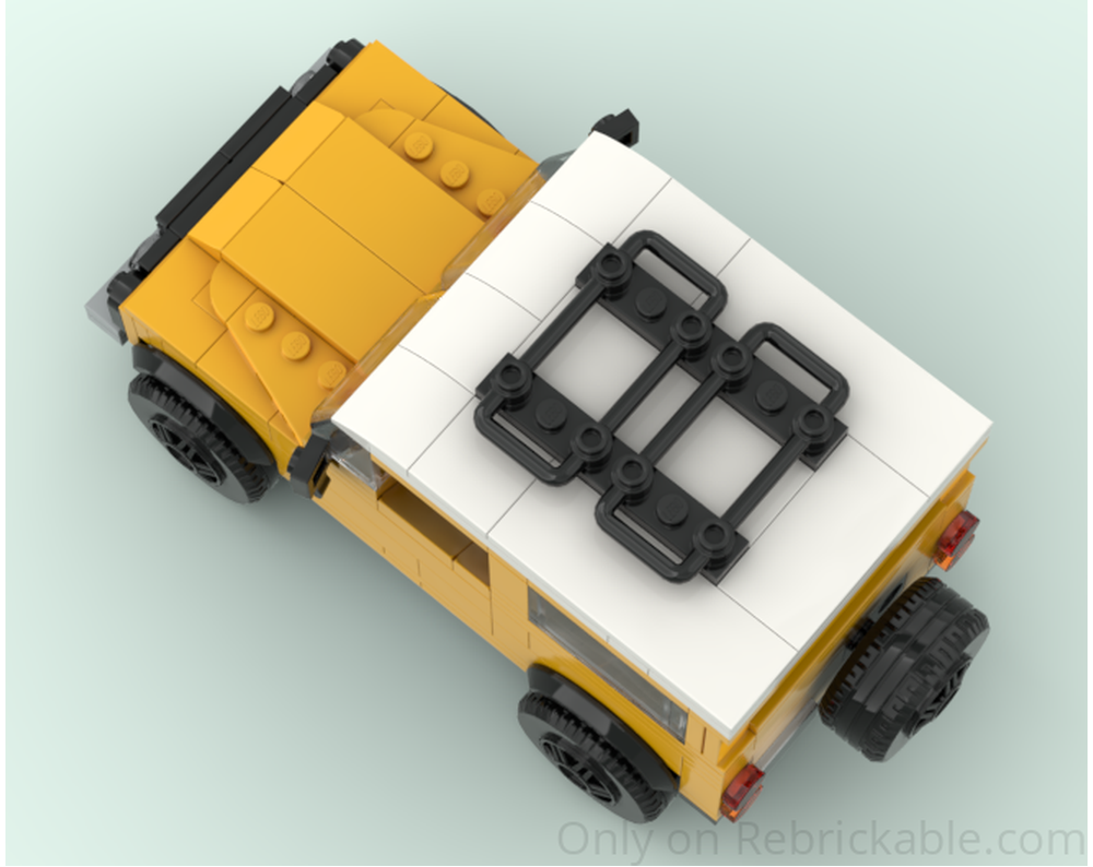 LEGO MOC-197498 8-wide 40650 Land Rover Defender 90 by ac-bricks ...