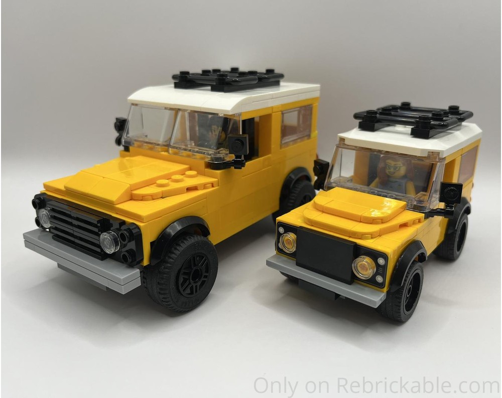LEGO MOC 8-wide 40650 Land Rover Defender 90 by ac-bricks | Rebrickable ...