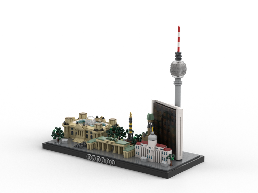 Lego Moc Berlin By Bvbricks Rebrickable Build With Lego