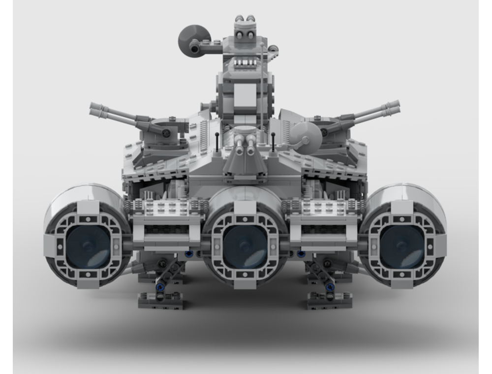 Lego Moc Imperial C70 Frigate By Coloneill Rebrickable Build With Lego
