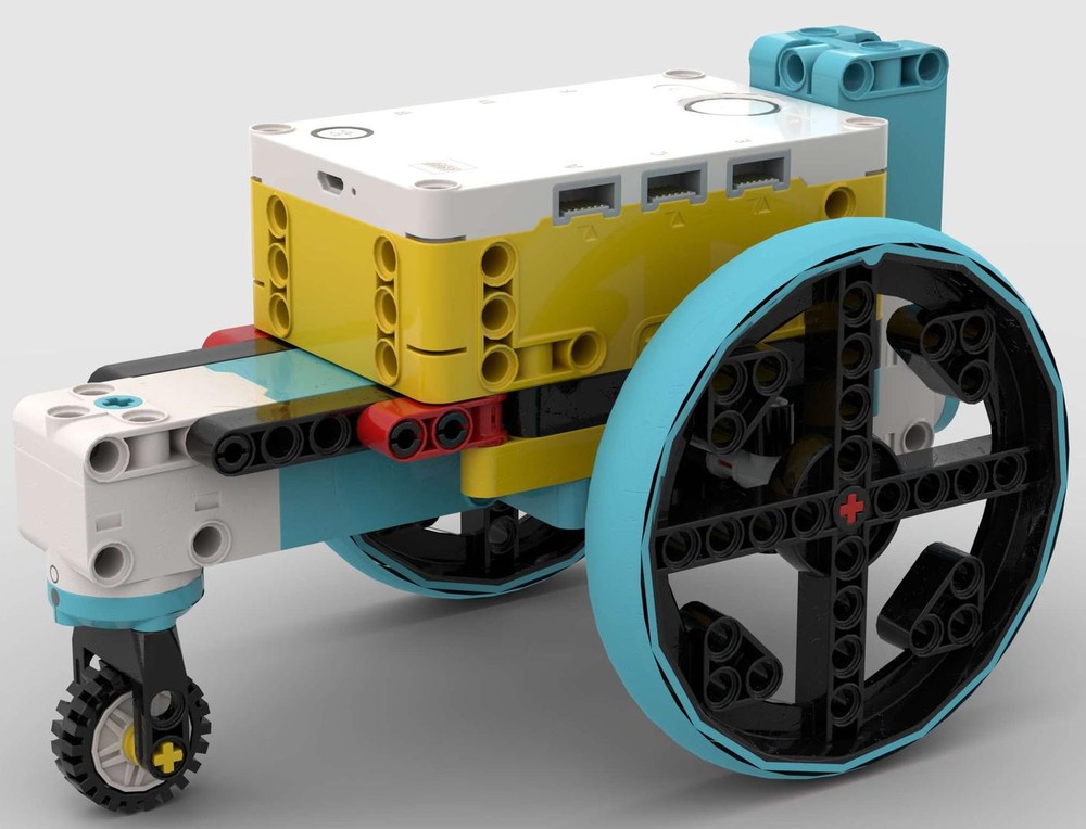 LEGO MOC Spike Prime Tricycle with a differential (just add a ...