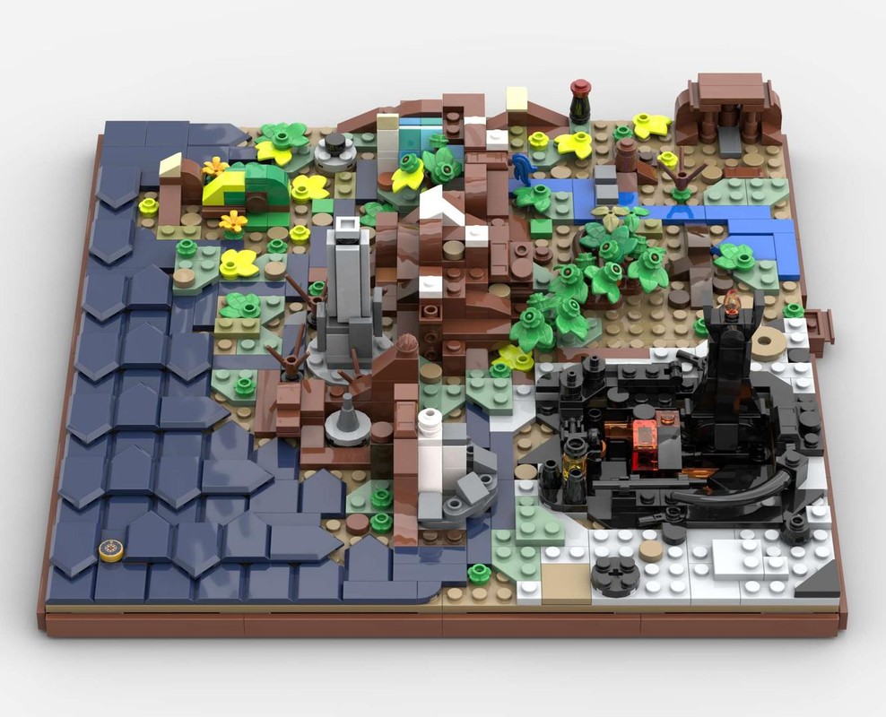LEGO MOC Map of Middle-earth by ad.gaevsky | Rebrickable - Build with LEGO