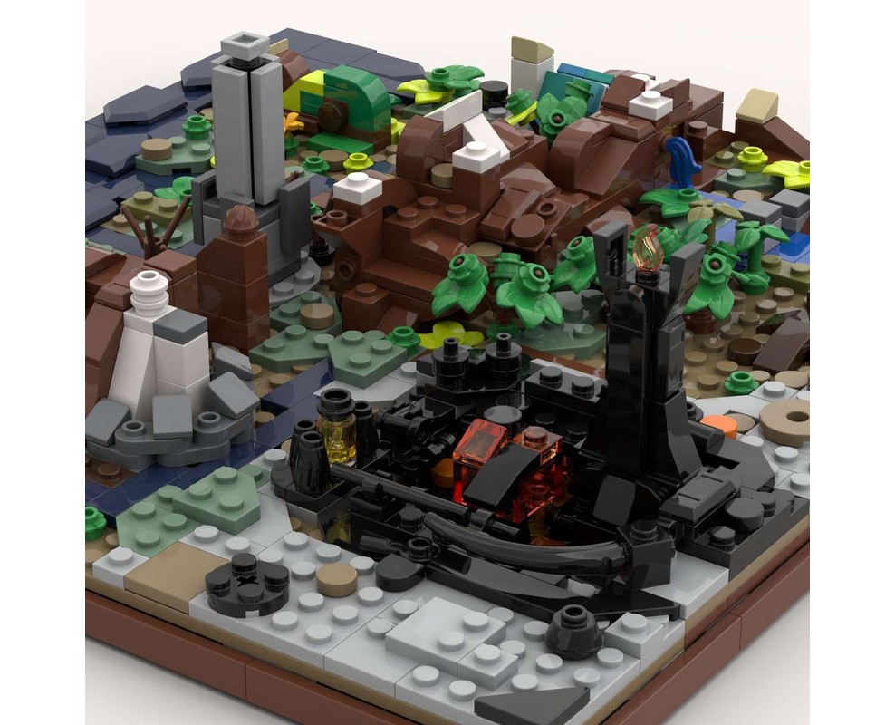 LEGO MOC Map of Middle-earth by ad.gaevsky | Rebrickable - Build with LEGO