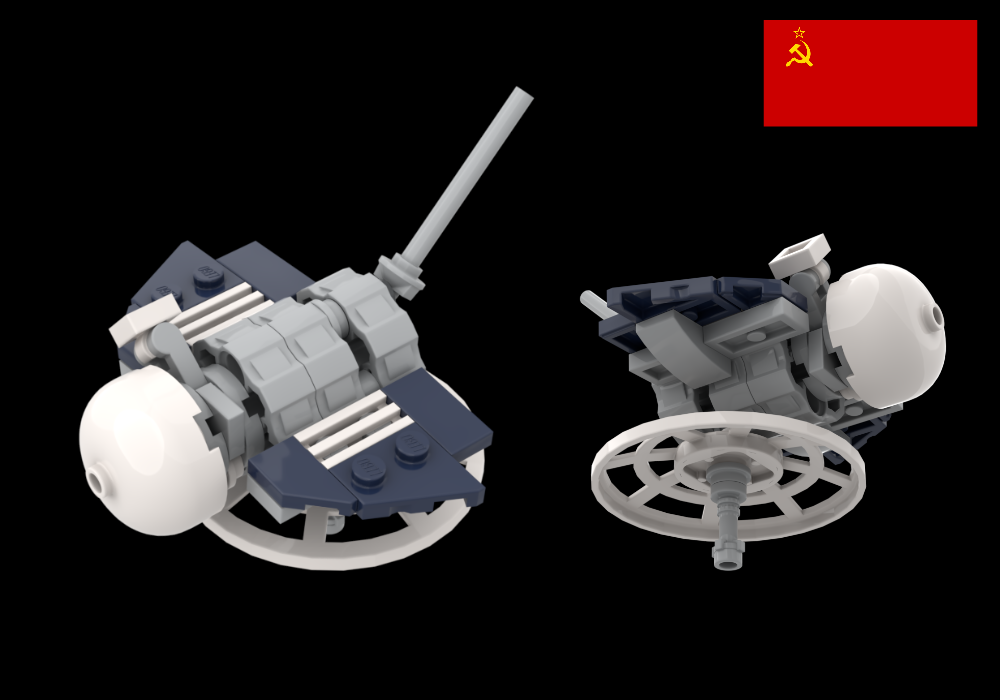 Lego Moc Venera 1 Spacecraft By Orchardbuilds Rebrickable Build