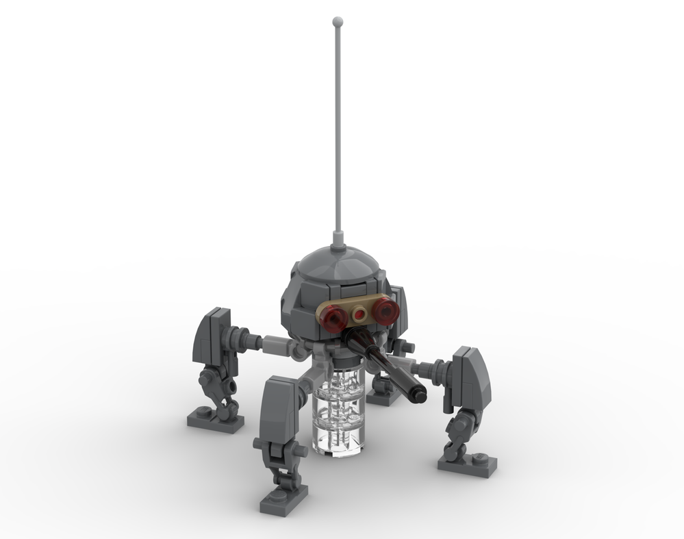 LEGO MOC-197520 Dwarf Spider Droid - Long Antenna Version by ...
