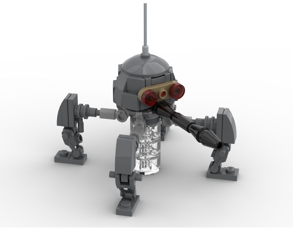 LEGO MOC Dwarf Spider Droid - Long Antenna Version by darkcrafter3 ...
