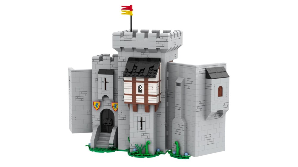 LEGO MOC The Lion Knights' outpost / Mini castle by felix.rebricks ...