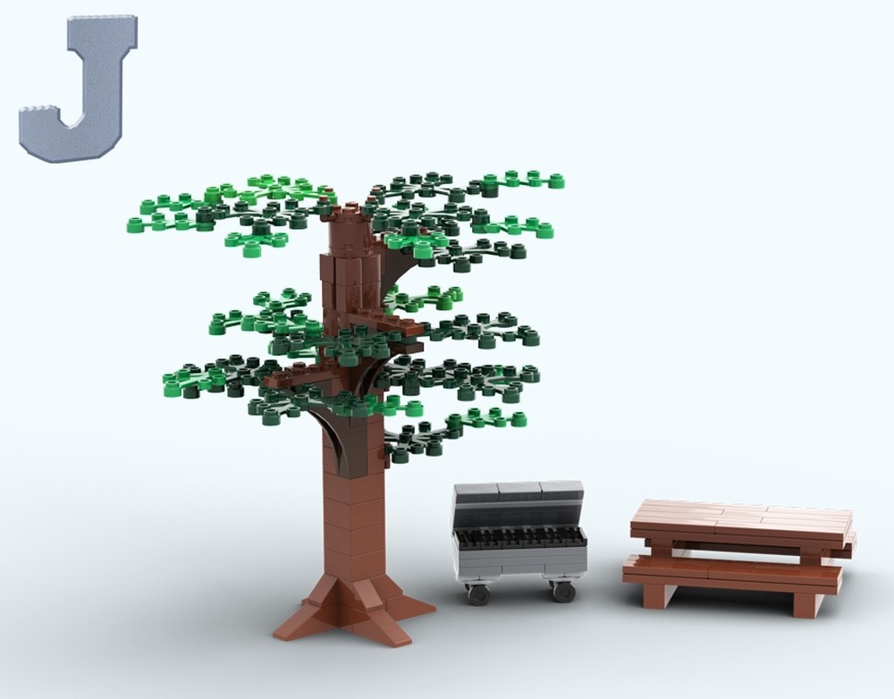 LEGO MOC Basic Outdoor Barbecue Picnic by jaystepher | Rebrickable ...