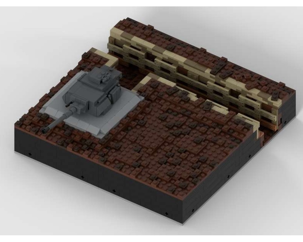 LEGO MOC Modular Terrain - Dirt by mikey2110 | Rebrickable - Build with ...