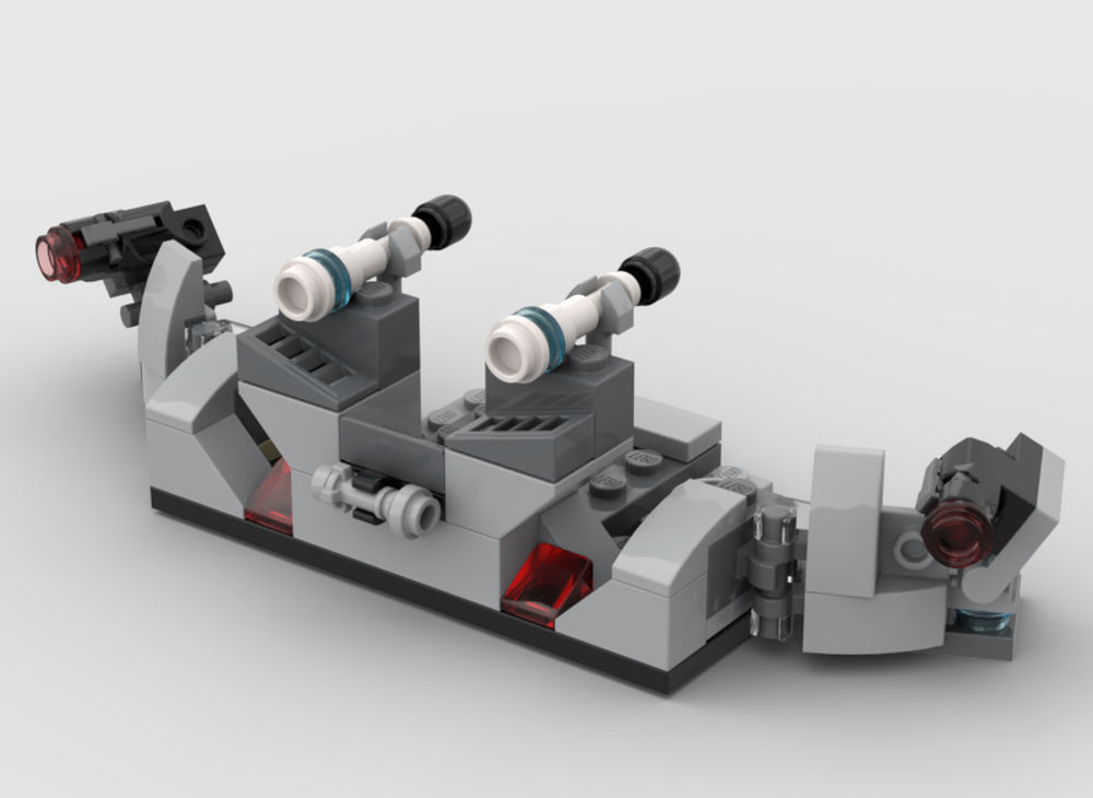 LEGO MOC First Order Stationary Defense by Turret | Rebrickable - Build ...