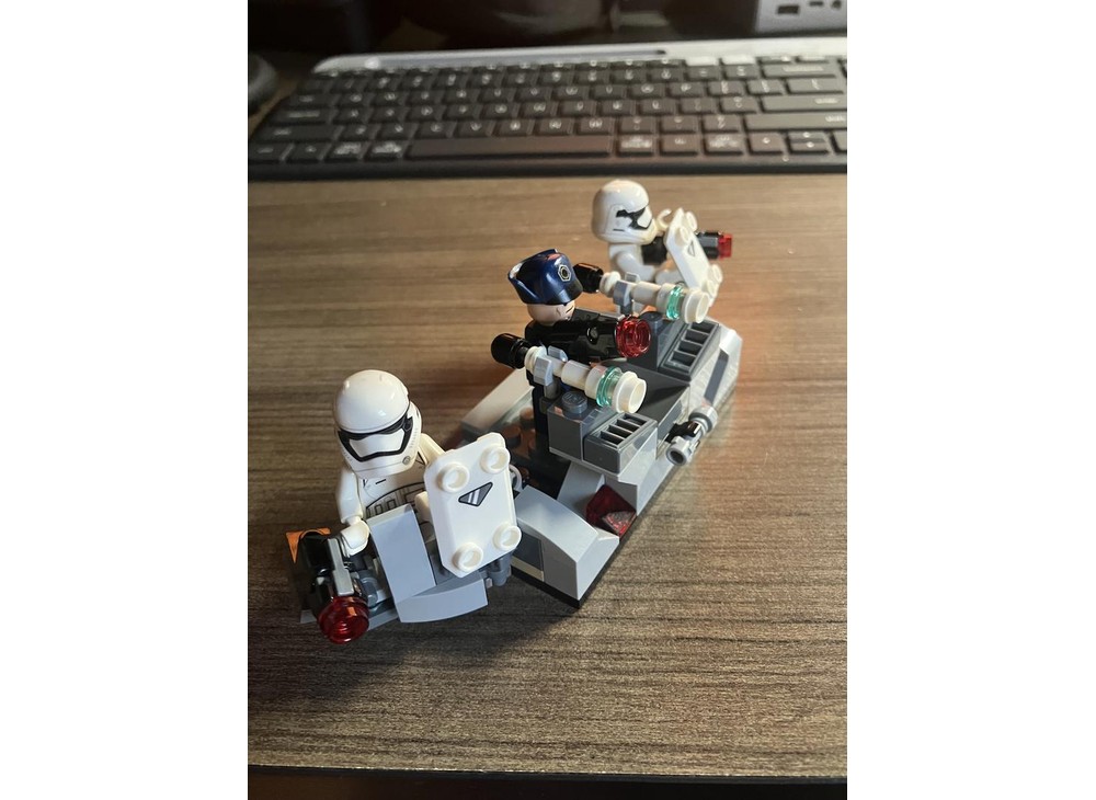 Lego Moc First Order Stationary Defense By Turret Rebrickable Build