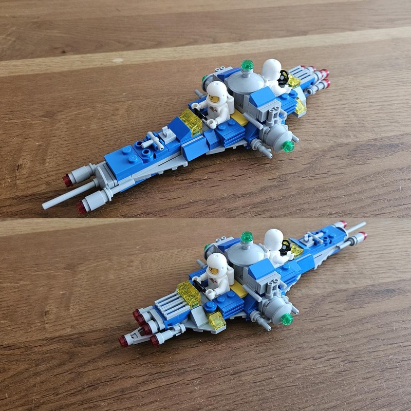 LEGO MOC 40712 Gemini Comet by drosse | Rebrickable - Build with LEGO