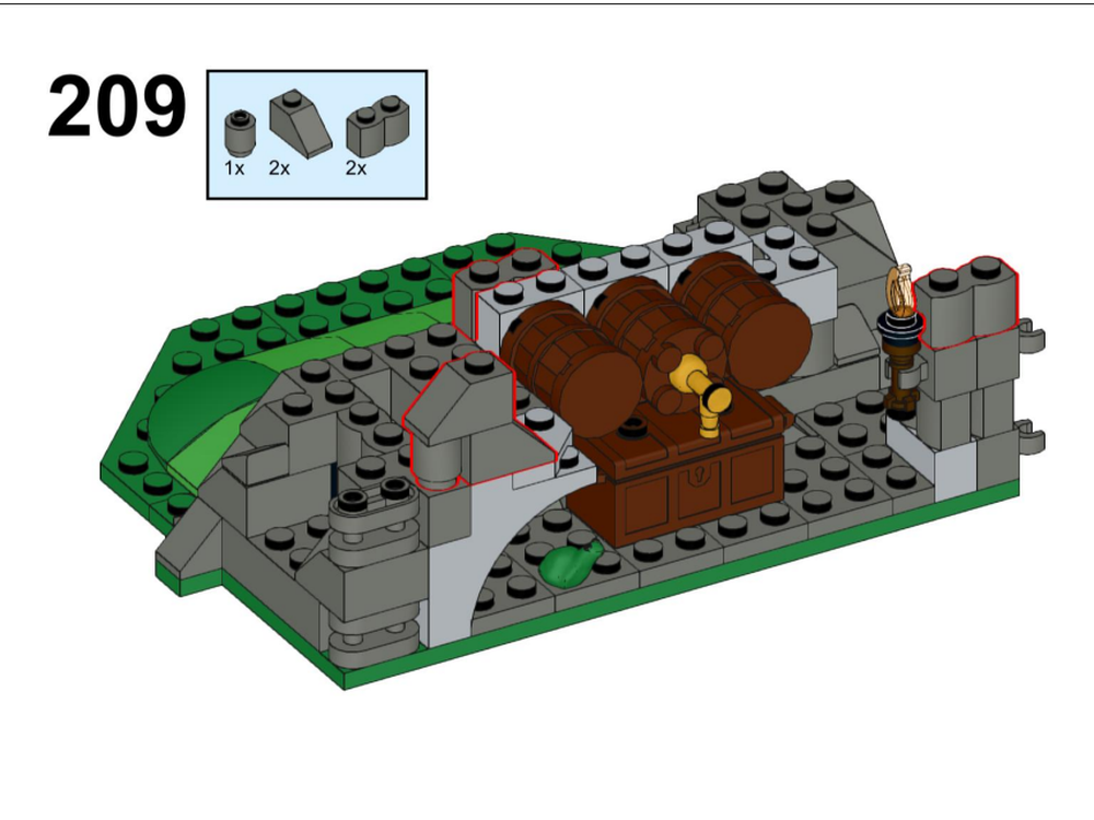 LEGO MOC RAISED BASE by SONNIK | Rebrickable - Build with LEGO