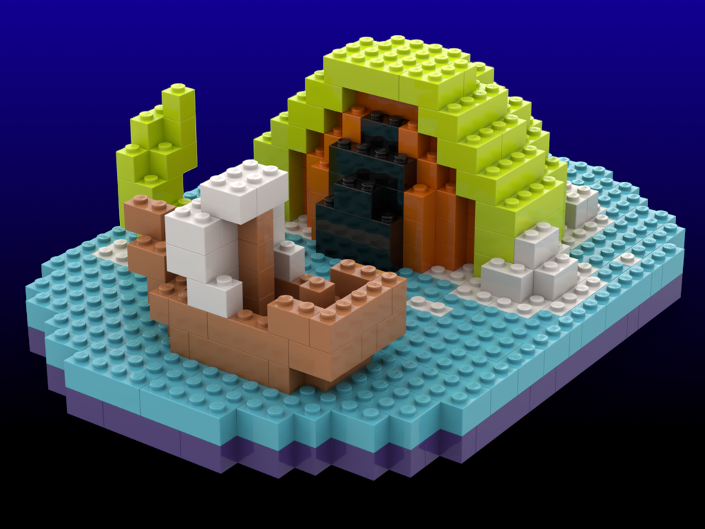 LEGO MOC-197543 Sea Monster Emerges by DoesTheBrick | Rebrickable ...