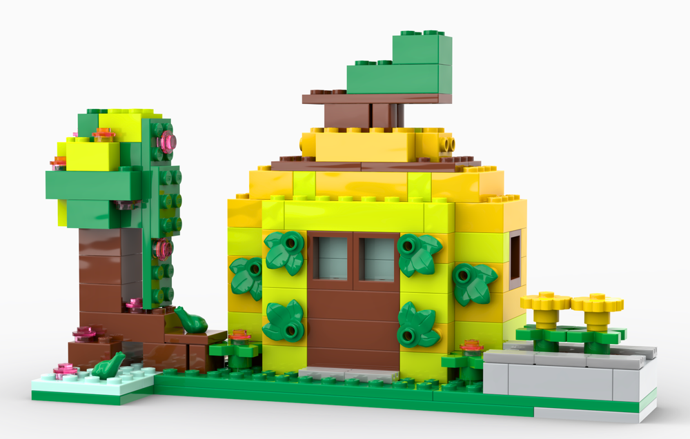 LEGO MOC 11033 Minecraft pumpkin farm by Lenarex | Rebrickable - Build ...