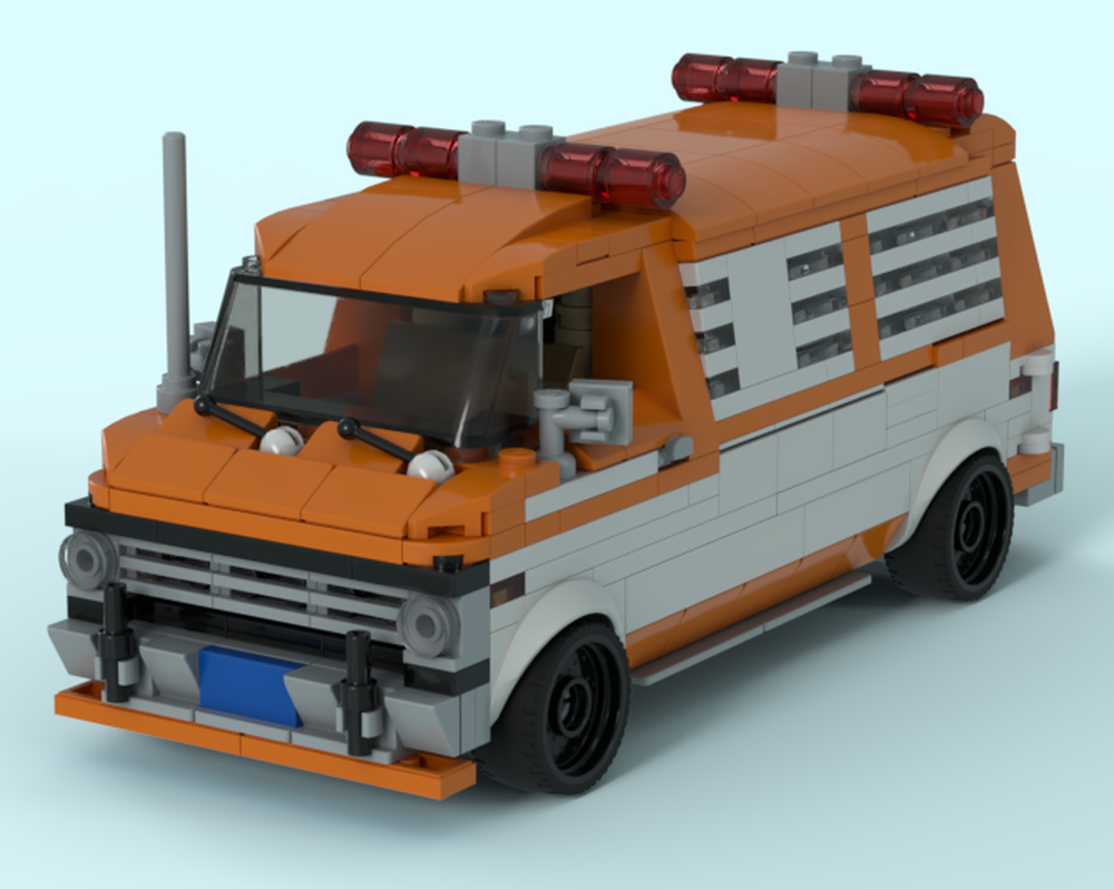 LEGO MOC-197546 Cannonball Run - Medic by Double_U_Bricks | Rebrickable ...