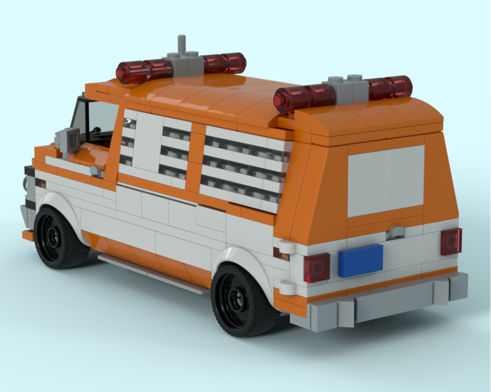 LEGO MOC Cannonball Run - Medic by Double_U_Bricks | Rebrickable ...
