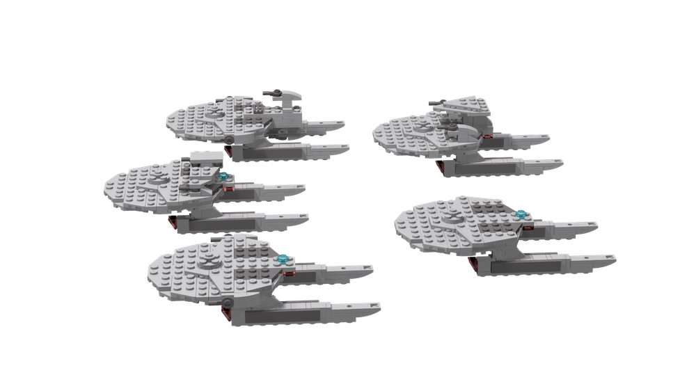 LEGO MOC Miranda-Class Starship Variants Pack (Updated Designs!) by ...