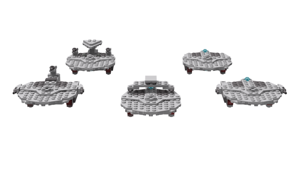 LEGO MOC Miranda-Class Starship Variants Pack (Updated Designs!) by ...