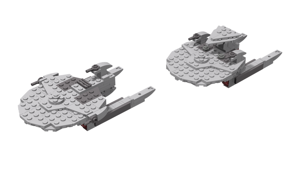 LEGO MOC Miranda-Class Starship Variants Pack (Updated Designs!) by ...