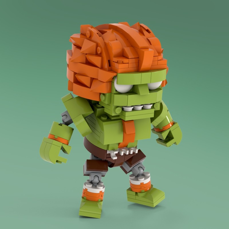LEGO MOC SF2-BLANKA by choi_dambaek | Rebrickable - Build with LEGO