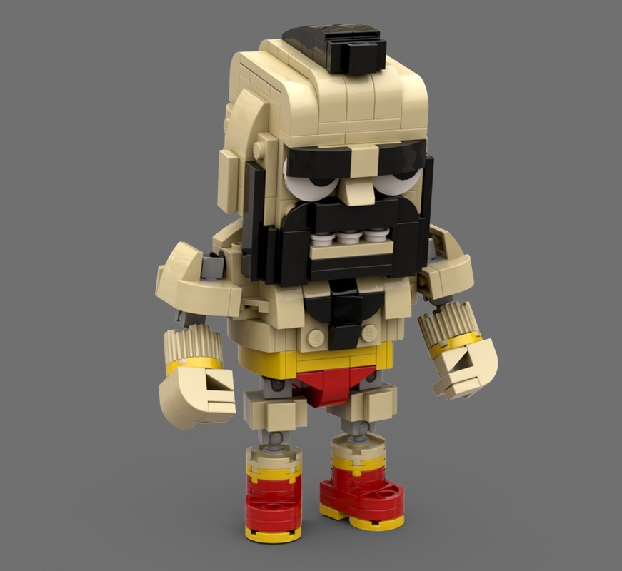 LEGO MOC SF2-ZANGIEF by choi_dambaek | Rebrickable - Build with LEGO