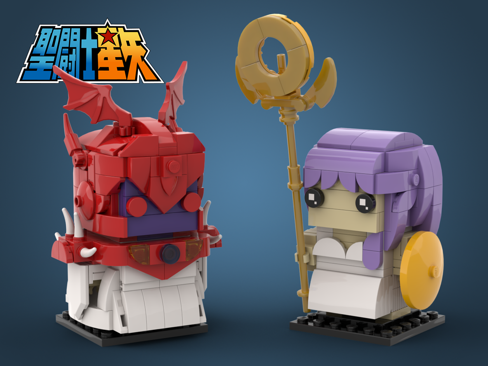 LEGO MOC Saori + Grand Pope (Saint Seiya) by abracada_brick ...