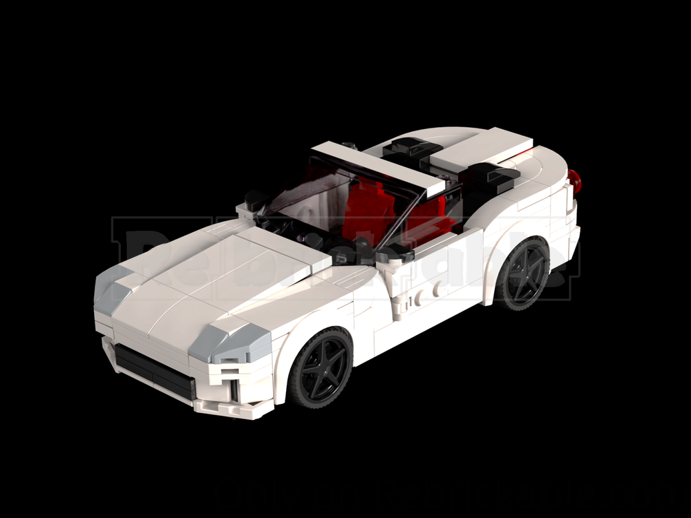 LEGO MOC Honda S2000 by Pixelated Brick | Rebrickable - Build with LEGO