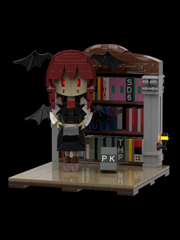 LEGO MOC Touhou - Koakuma (Chibi) by Vahmi | Rebrickable - Build with LEGO