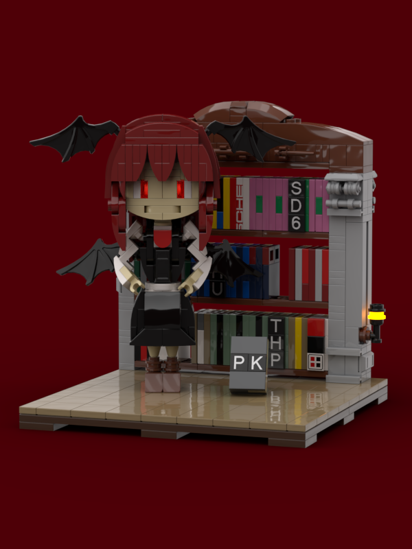 LEGO MOC Touhou - Koakuma (Chibi) by Vahmi | Rebrickable - Build with LEGO