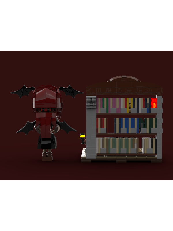 LEGO MOC Touhou - Koakuma (Chibi) by Vahmi | Rebrickable - Build with LEGO