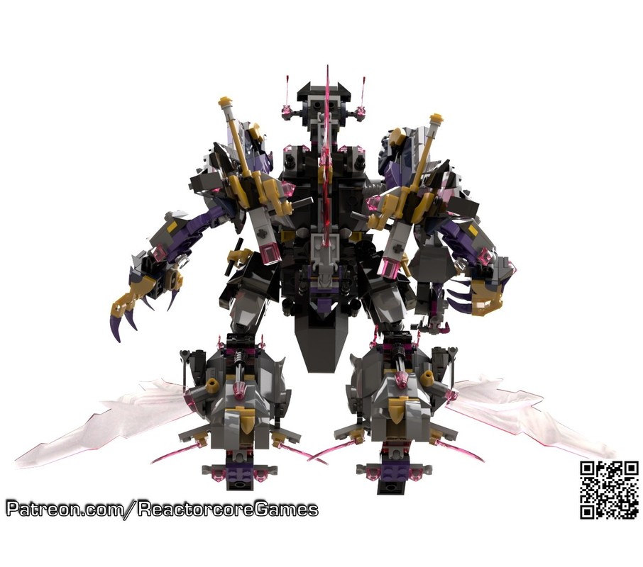 LEGO MOC-197566 71772 Transforming Veritech Dark Crystal Valkyrie by ...