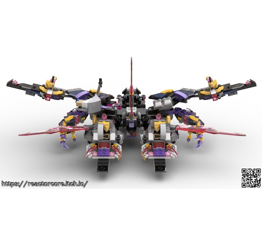 LEGO MOC-197566 71772 Transforming Veritech Dark Crystal Valkyrie by ...