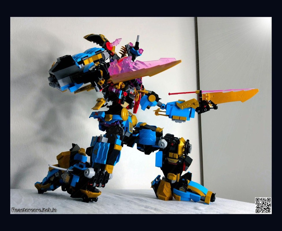 LEGO MOC 71775 Machine God Tangan Hyperion Mecha by Reactorcore ...