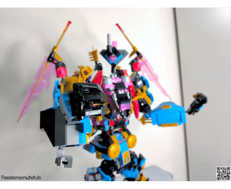 LEGO MOC 71775 Machine God Tangan Hyperion Mecha by Reactorcore ...