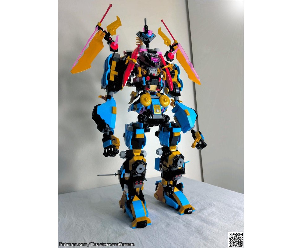 LEGO MOC 71775 Machine God Tangan Hyperion Mecha by Reactorcore ...