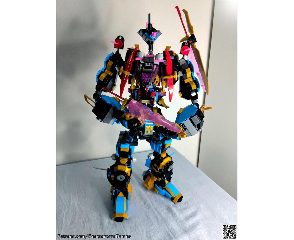 LEGO MOC 71775 Machine God Tangan Hyperion Mecha by Reactorcore ...