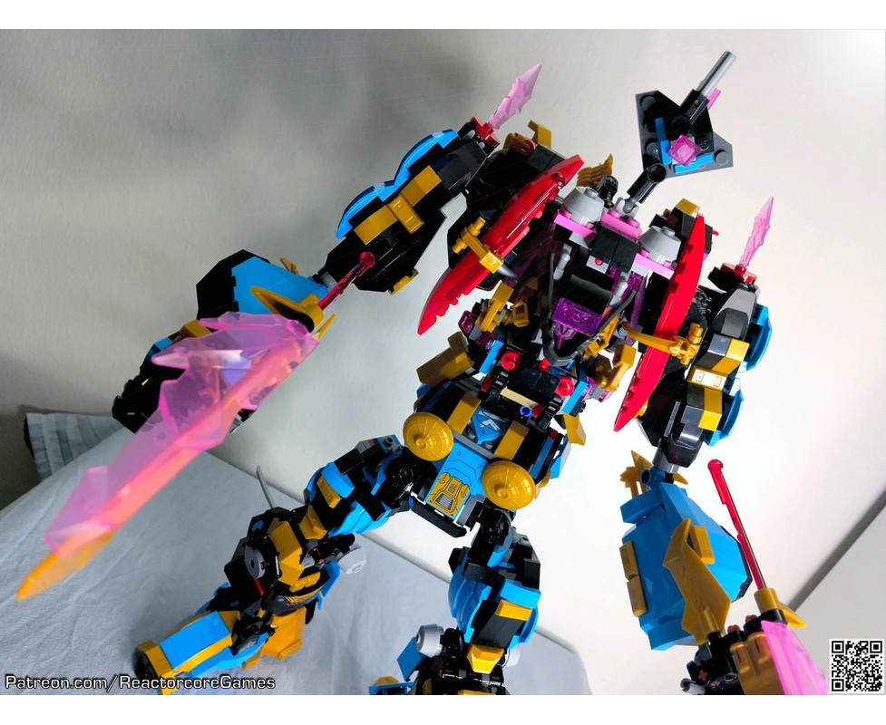 LEGO MOC 71775 Machine God Tangan Hyperion Mecha by Reactorcore ...