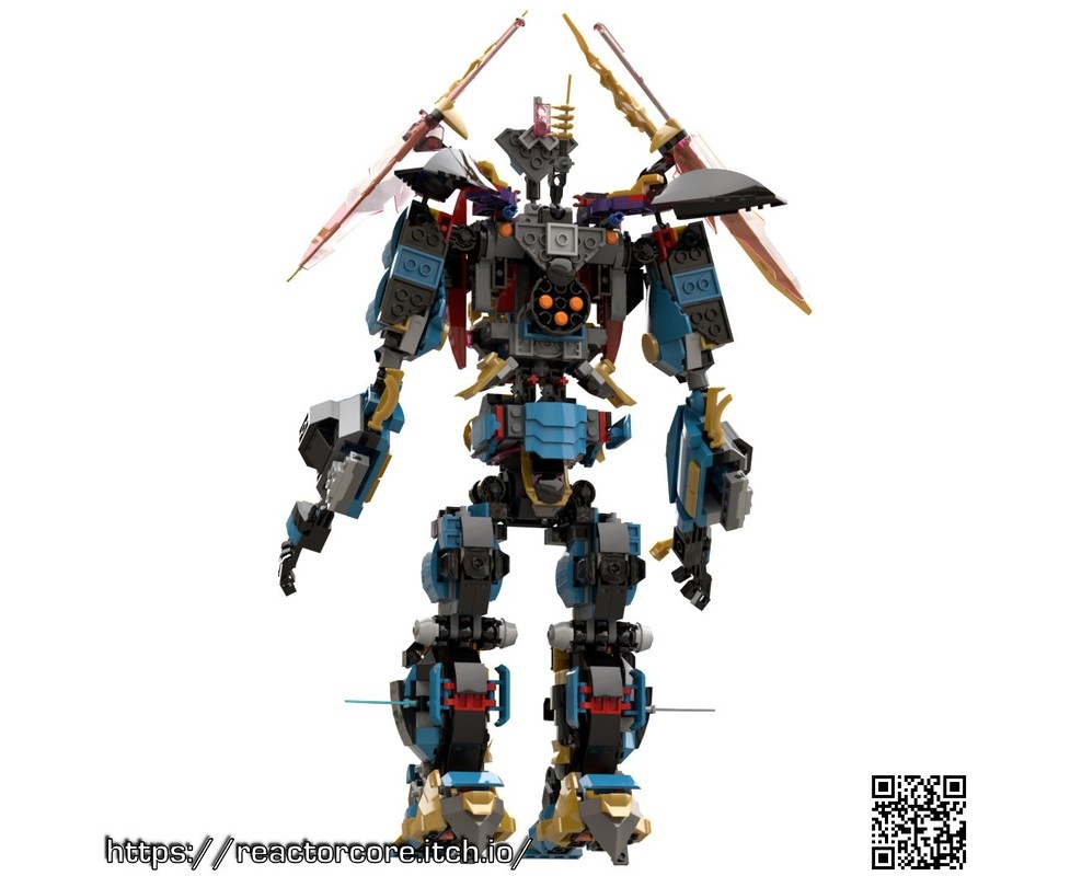 LEGO MOC 71775 Machine God Tangan Hyperion Mecha by Reactorcore ...