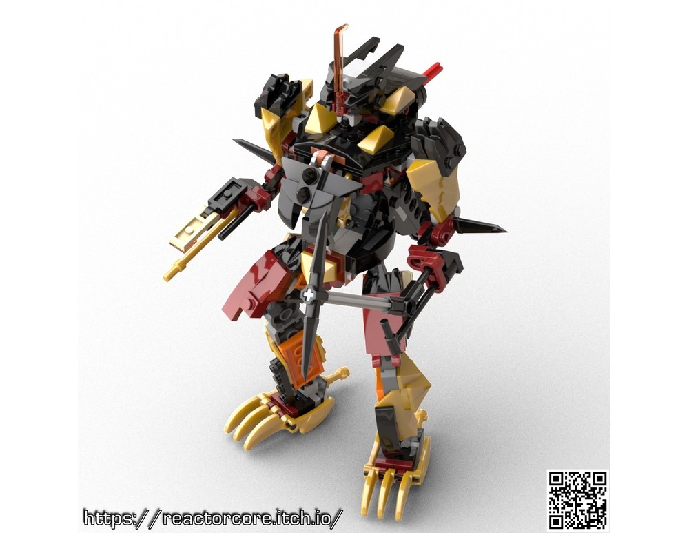LEGO MOC-197583 71790 Highwalker Mech Mining Worker Variant by ...