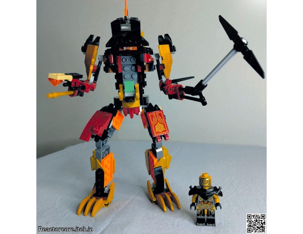 LEGO MOC-197583 71790 Highwalker Mech Mining Worker Variant by ...