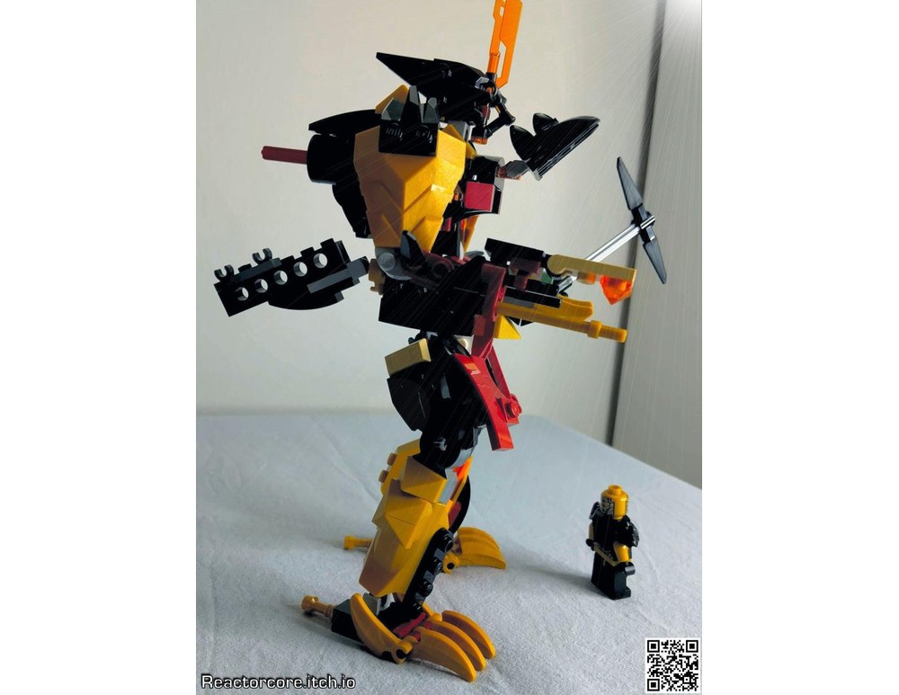 LEGO MOC 71790 Highwalker Mech Mining Worker Variant by Reactorcore ...
