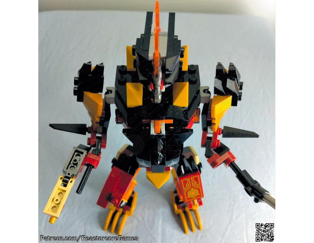 LEGO MOC 71790 Highwalker Mech Mining Worker Variant by Reactorcore ...