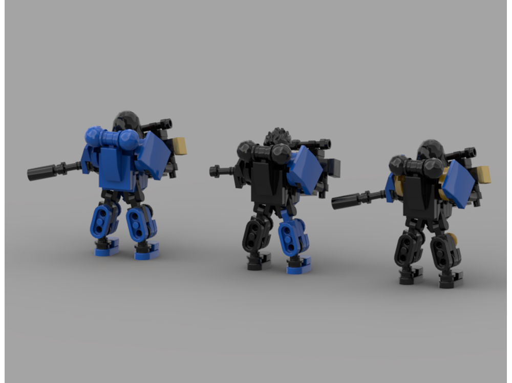 Lego Moc Eliminators Ultramarines By Thelegowolfpack Rebrickable