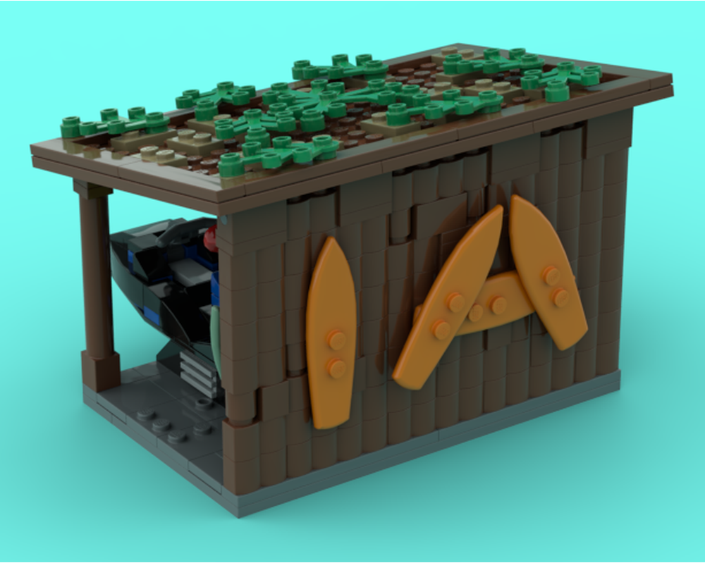 Lego Moc Beach Shop By Brick North Rebrickable Build With Lego
