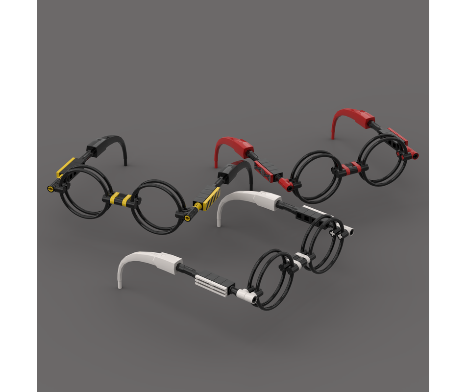 LEGO MOC Eyeglass frames with adaptable corrective lenses by Dbricks238 ...