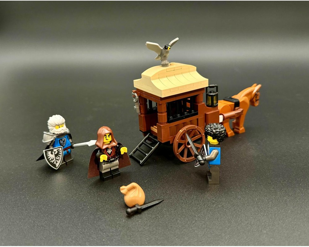 Lego Moc Prisoner Transport By Flattercoyote Rebrickable Build With