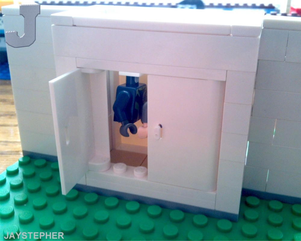 Lego Moc Built In Wardrobe Closet By Jaystepher Rebrickable Build